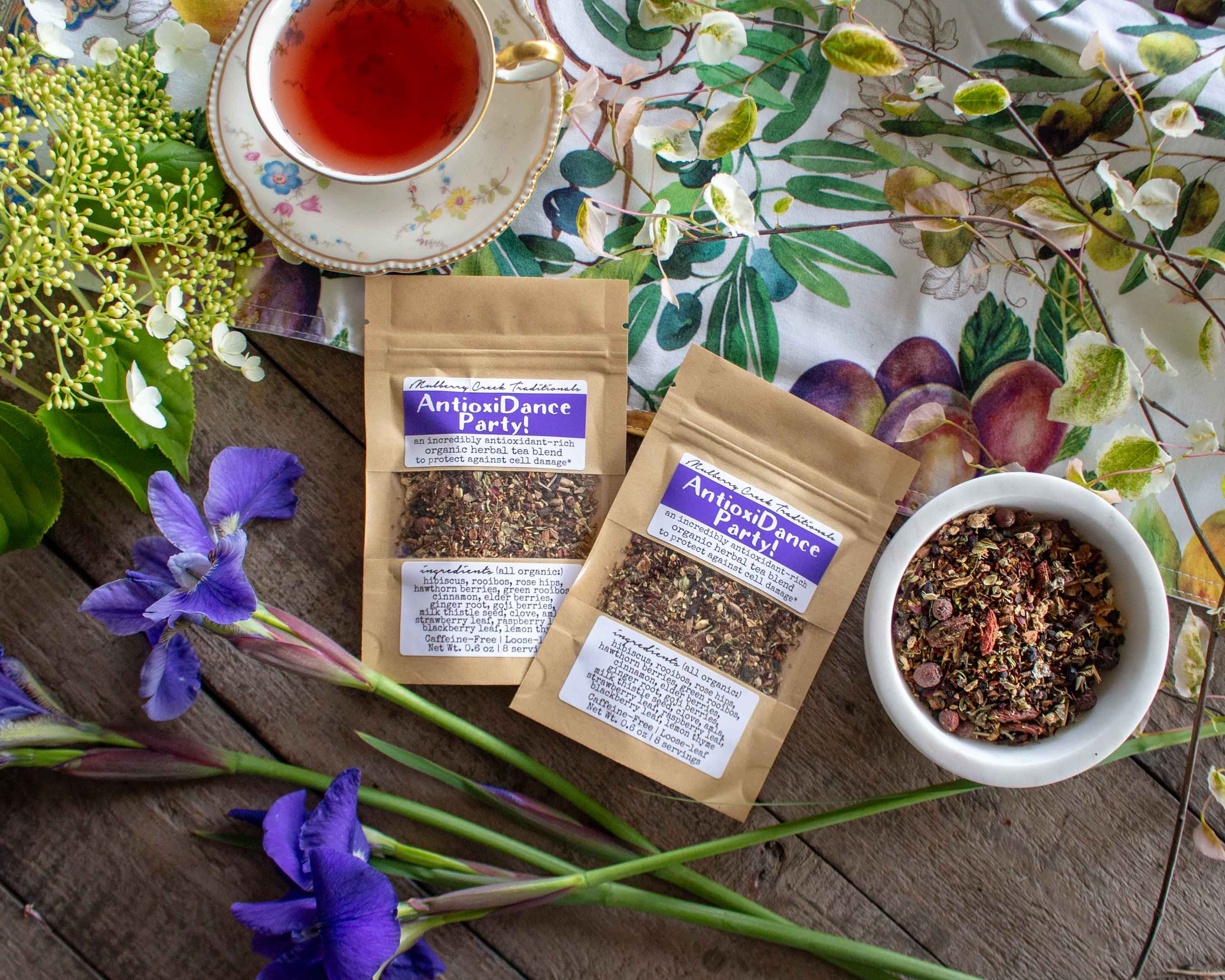 Spring Tea Collection 4 Organic Loose-leaf Medicinal Herbal | Etsy