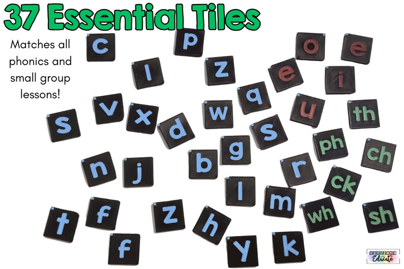 Science of Reading - Letter Tile Boards - Etsy