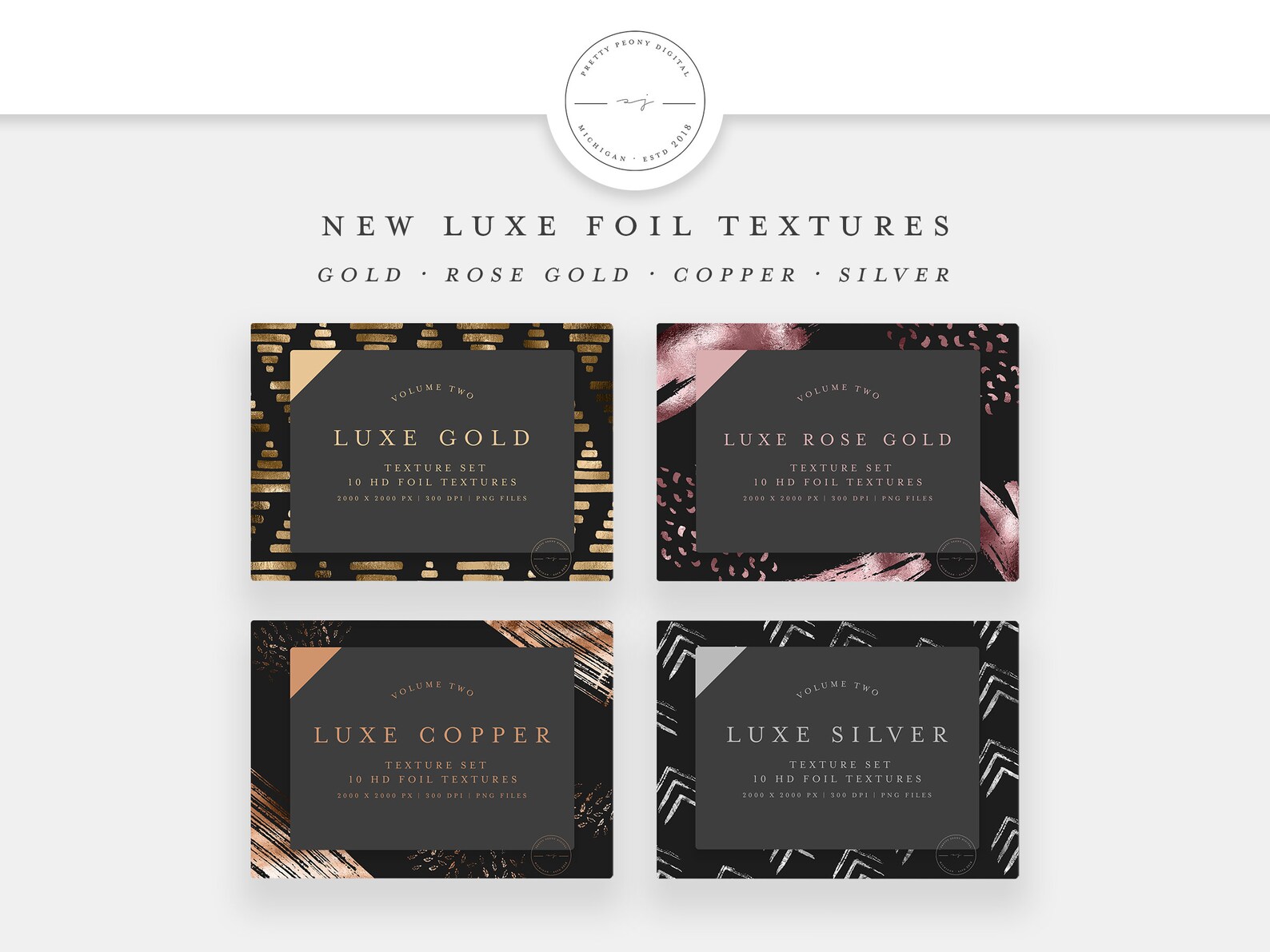 10 Luxe Gold Digital Textures Gold Foil Design Metallic - Etsy