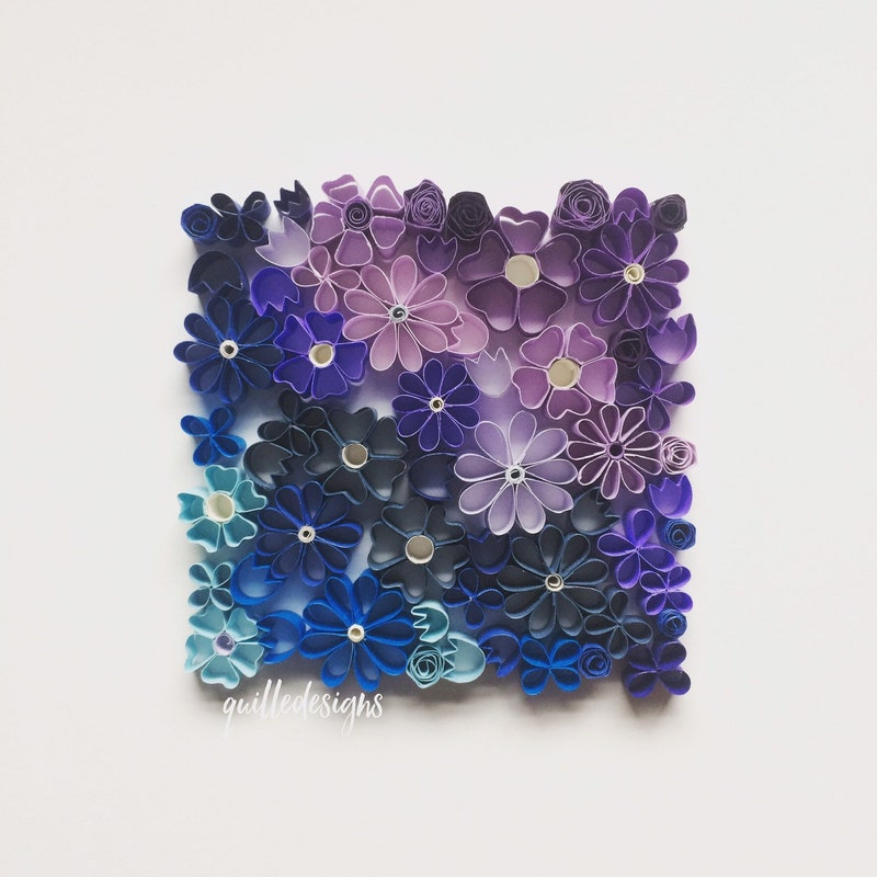 Paper Flower Frame - Etsy