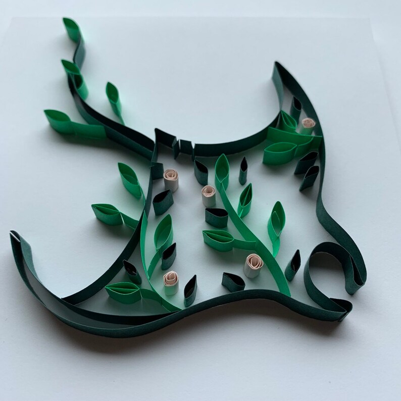 Floral Sting Ray, Quilled Paper Flowers, Mother's Day Gift, Birthday ...