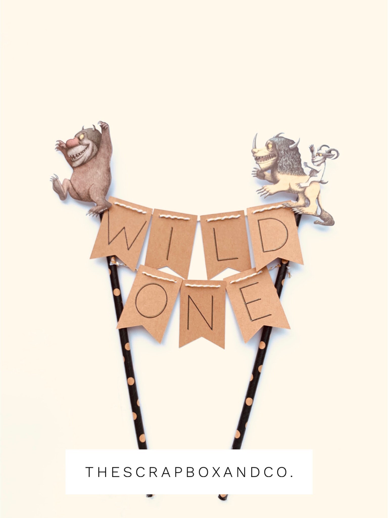 Where the Wild Things Are Cake Topper, Wild One Birthday - Etsy