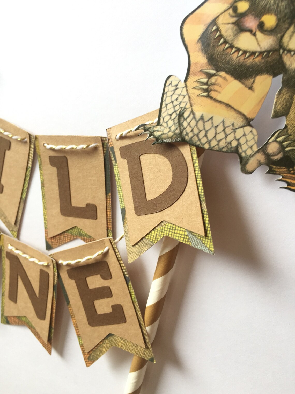 Where the Wild Things Are Cake Topper Wild One Cake Topper | Etsy