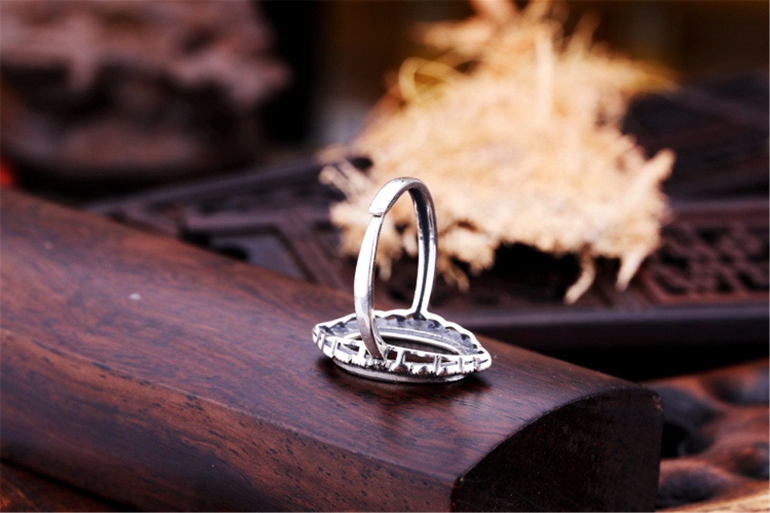 Ring Blank 816mm Vintage Silver Ring BlankRing BaseAntique | Etsy