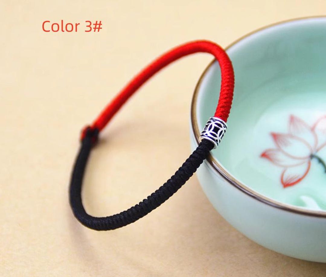 Red Handmade Braided Bracelet for Men and Women,braided Bracelet, Red ...