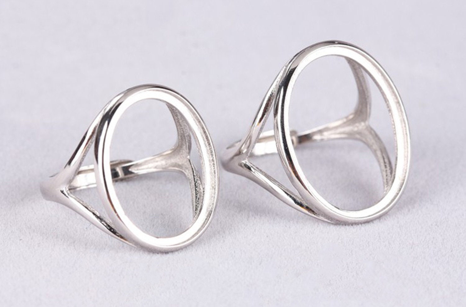 Ring Blank 1620mm 1822mm 2025mm Long-lasting White Gold - Etsy