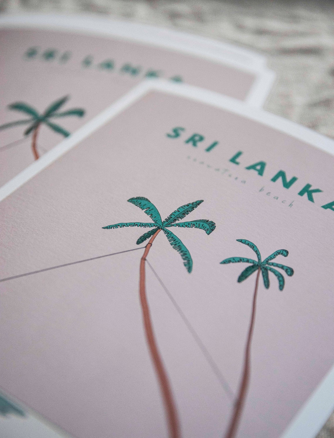 Sri Lanka Travel Poster Ceylon Art Digital Illustration - Etsy UK