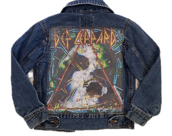 Denim Rock Jacket | Etsy