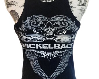 Womens Upcycled ROCK Tank Top Size S/M Fit - Etsy