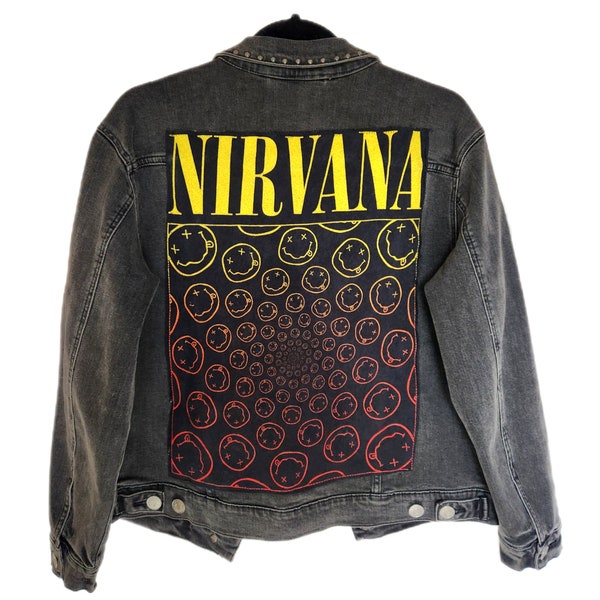 Grunge Denim Jacket - Etsy