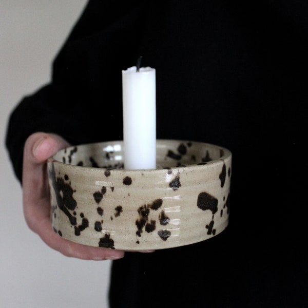 Ceramic Candlesticks - Etsy