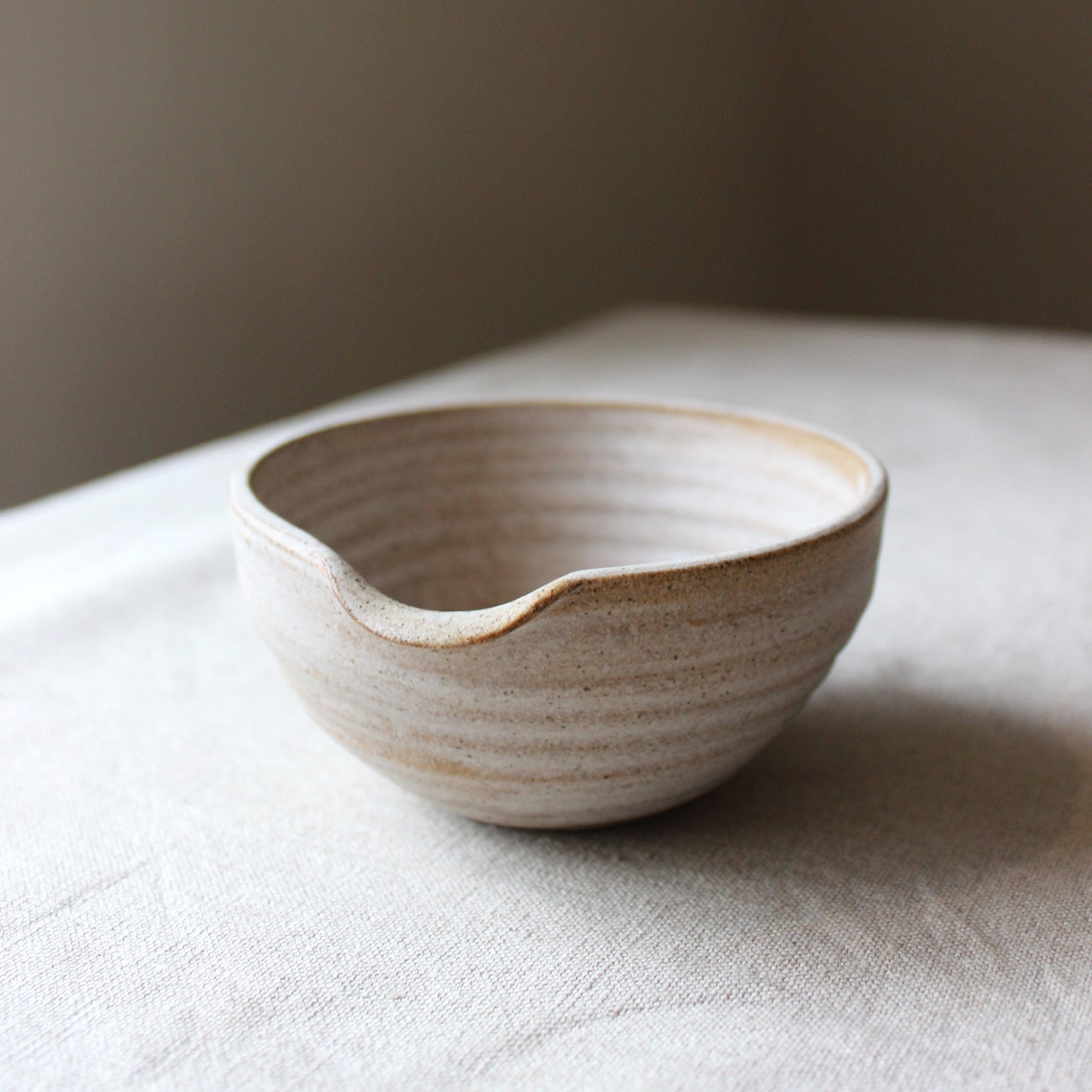 SECONDS SALE Handmade Ceramic Matcha Bowl / 2 Cup Mixing Bowl / Pottery ...