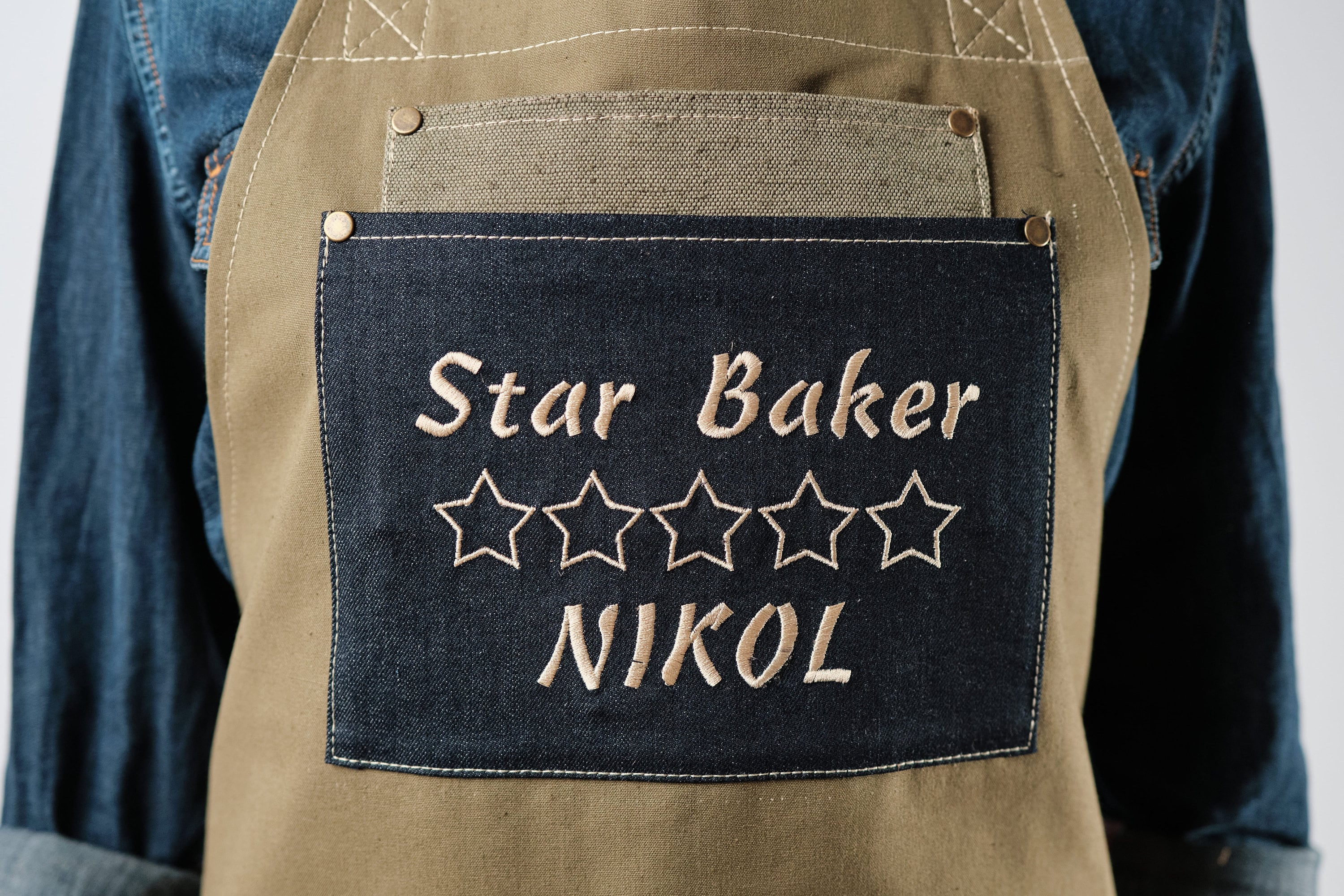 PERSONALIZED APRON Custom Work Clothes Bartender Barista - Etsy