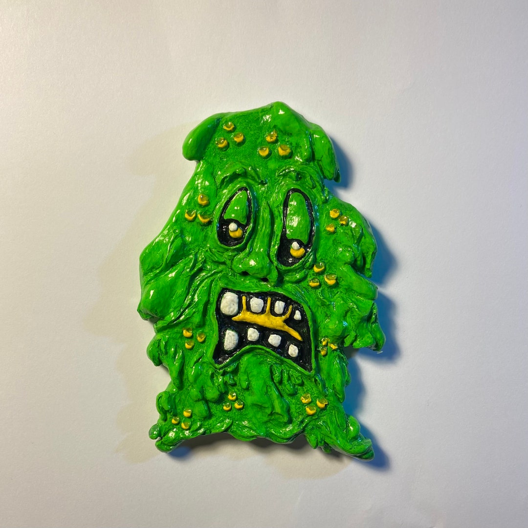 Slime Monster Magnet Booger Monster Magnet Snot Monster - Etsy