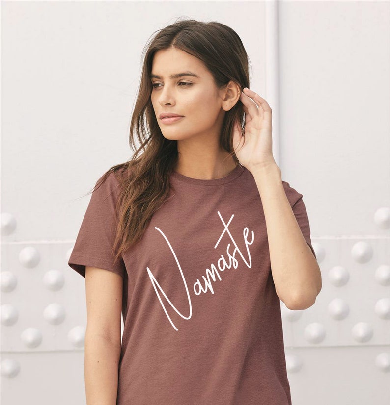 Namaste Shirt Yoga Shirt Namaste T-shirt Unisex Namaste Tee - Etsy