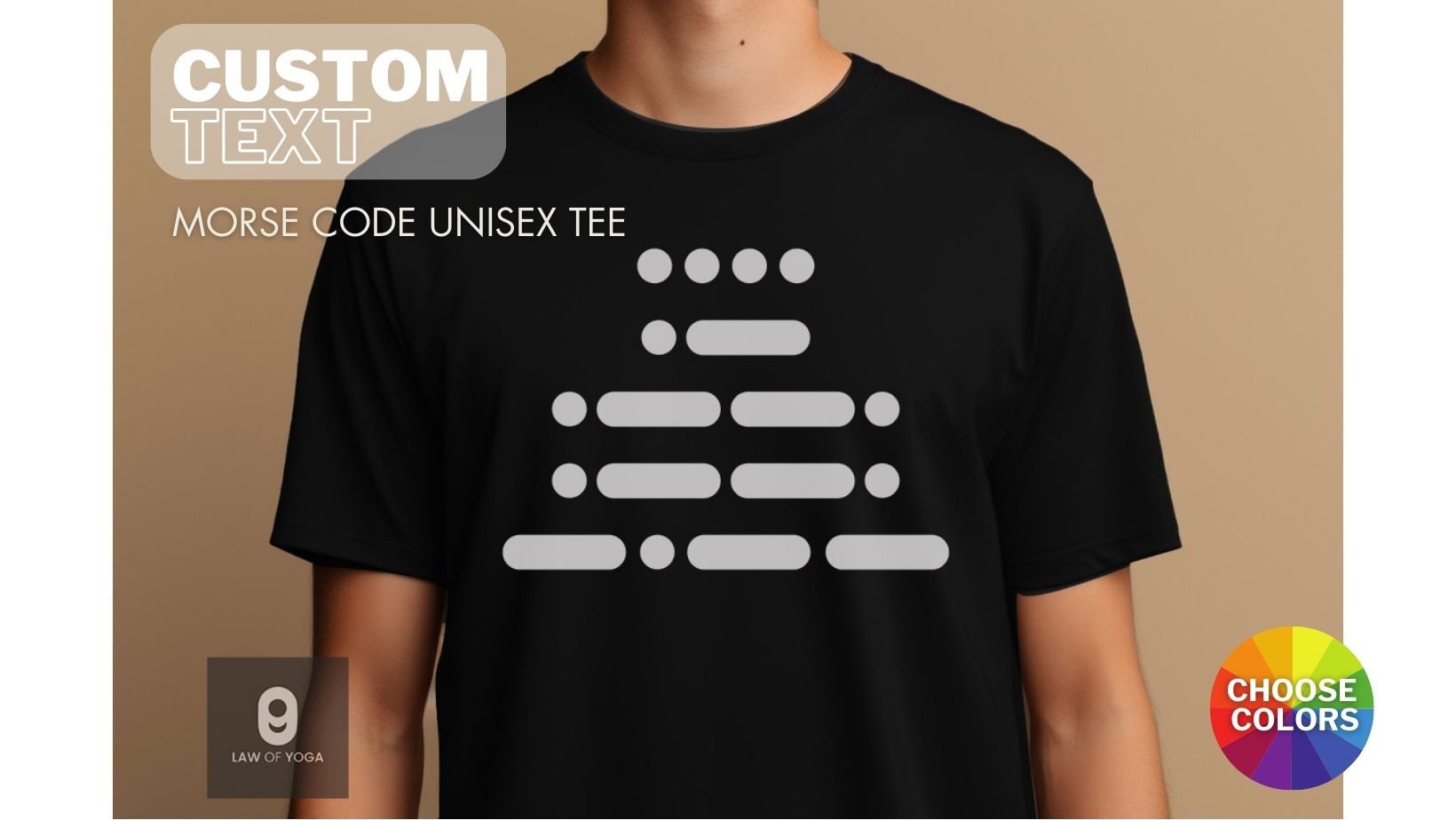 Morse Code Shirt, Unisex Custom Morse Code Tees, Morse Code Gift ...