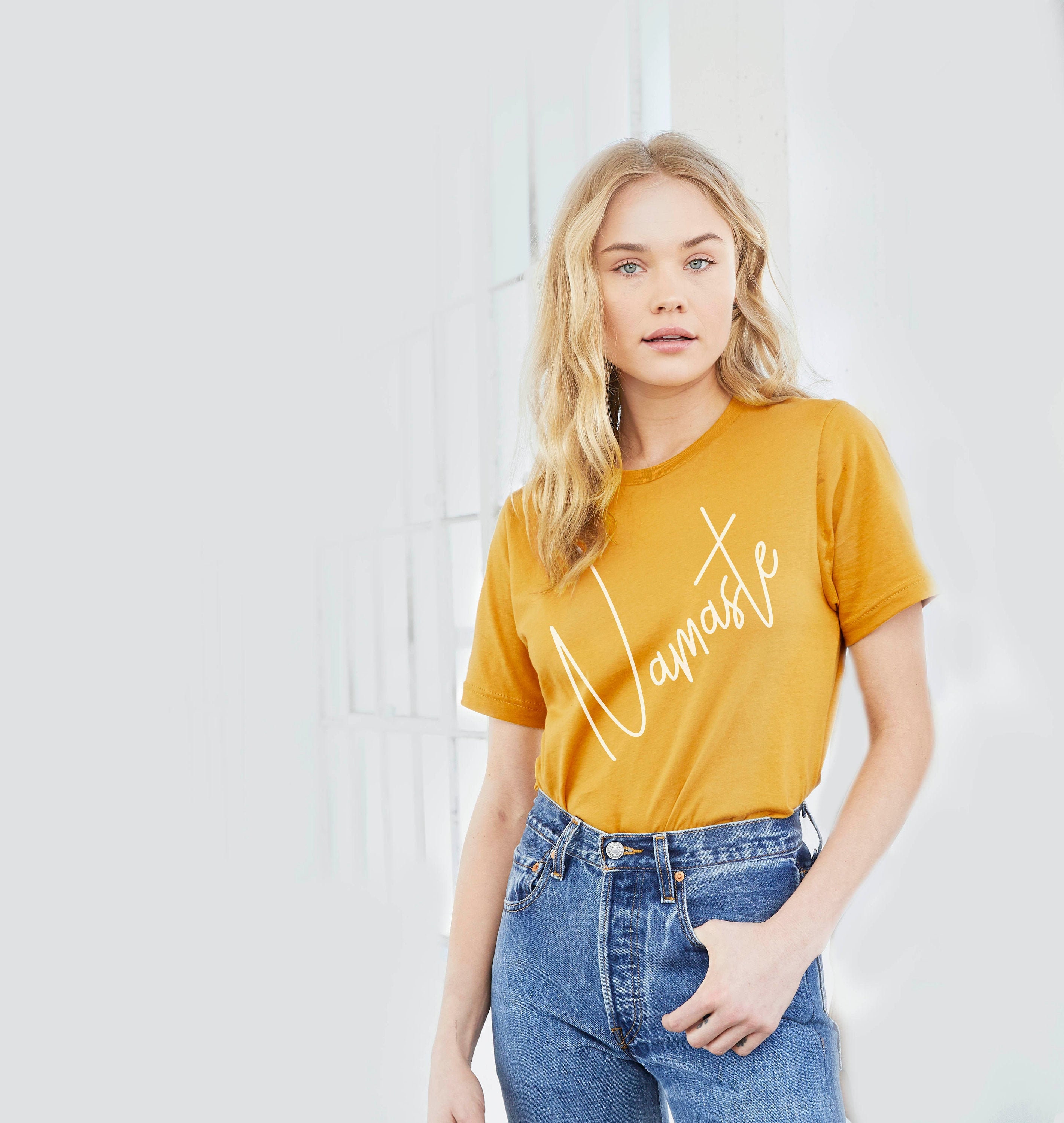 Namaste Shirt Yoga Shirt Namaste T-shirt unisex Namaste tee | Etsy