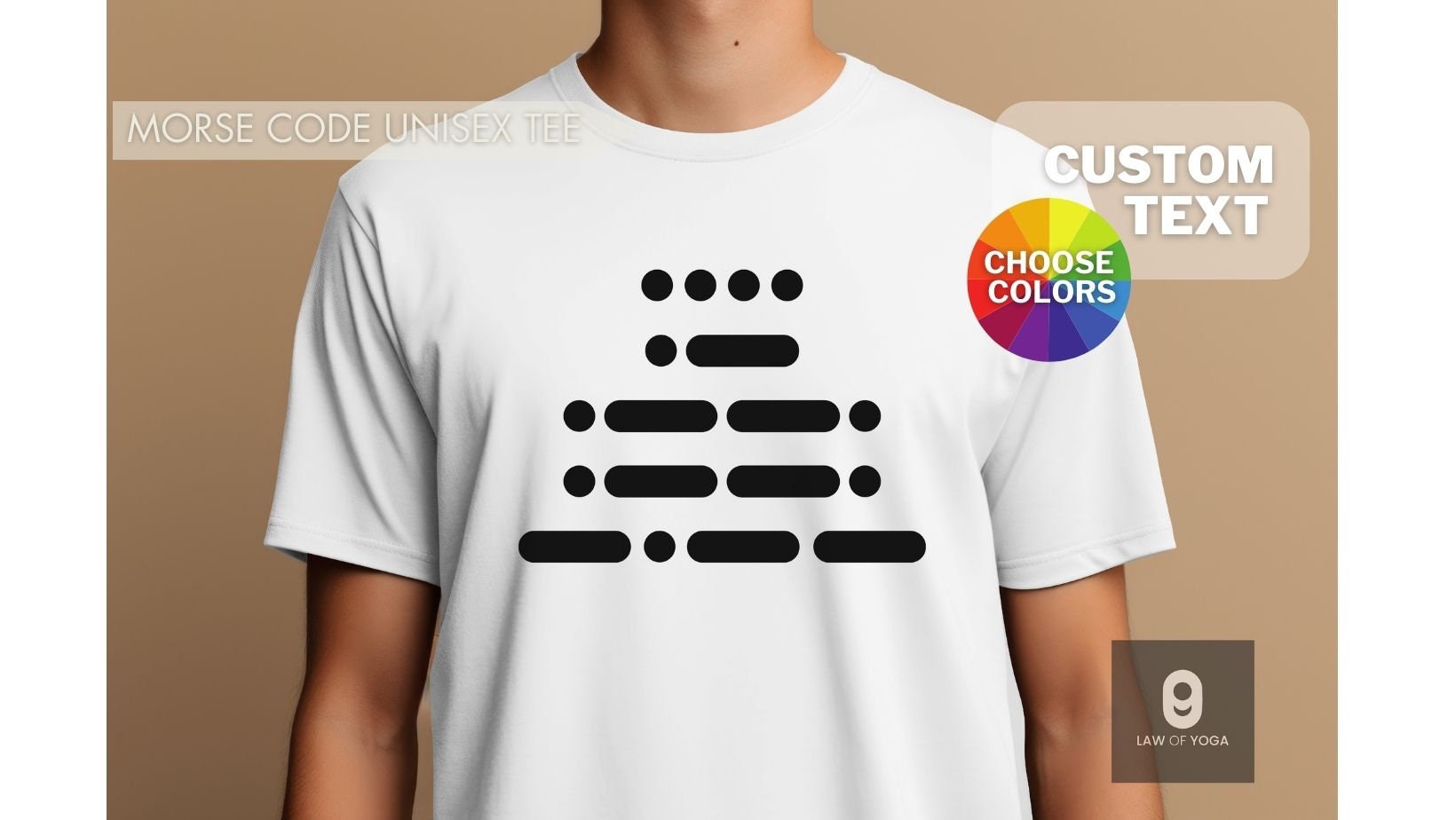 Morse Code Shirt, Unisex Custom Morse Code Tees, Morse Code Gift ...