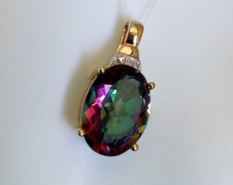 Mystic Fire Topaz | Etsy