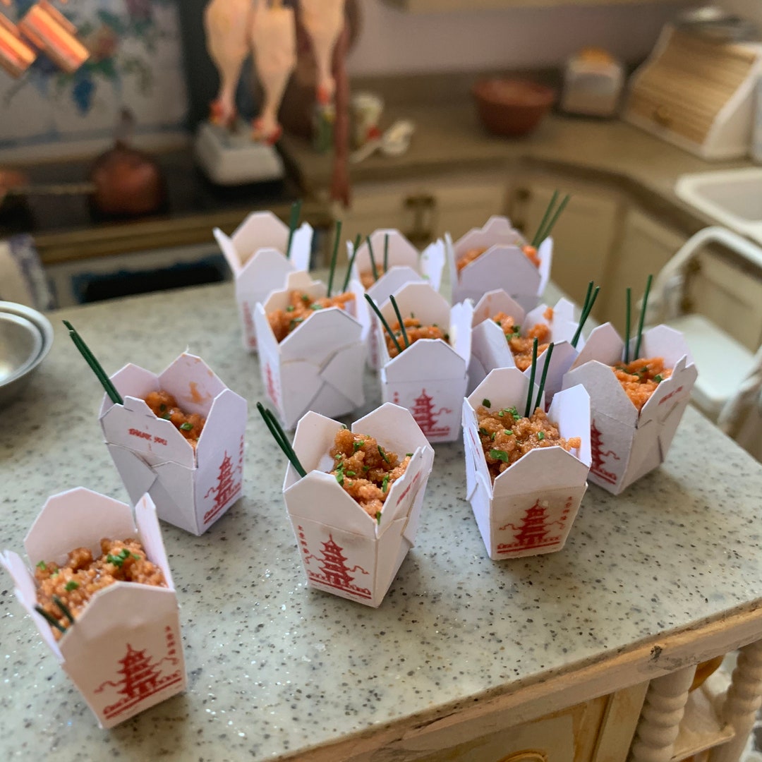 Chinese Take-out Set - Etsy