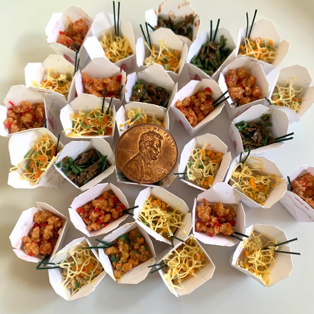 Chinese Take-out Set - Etsy