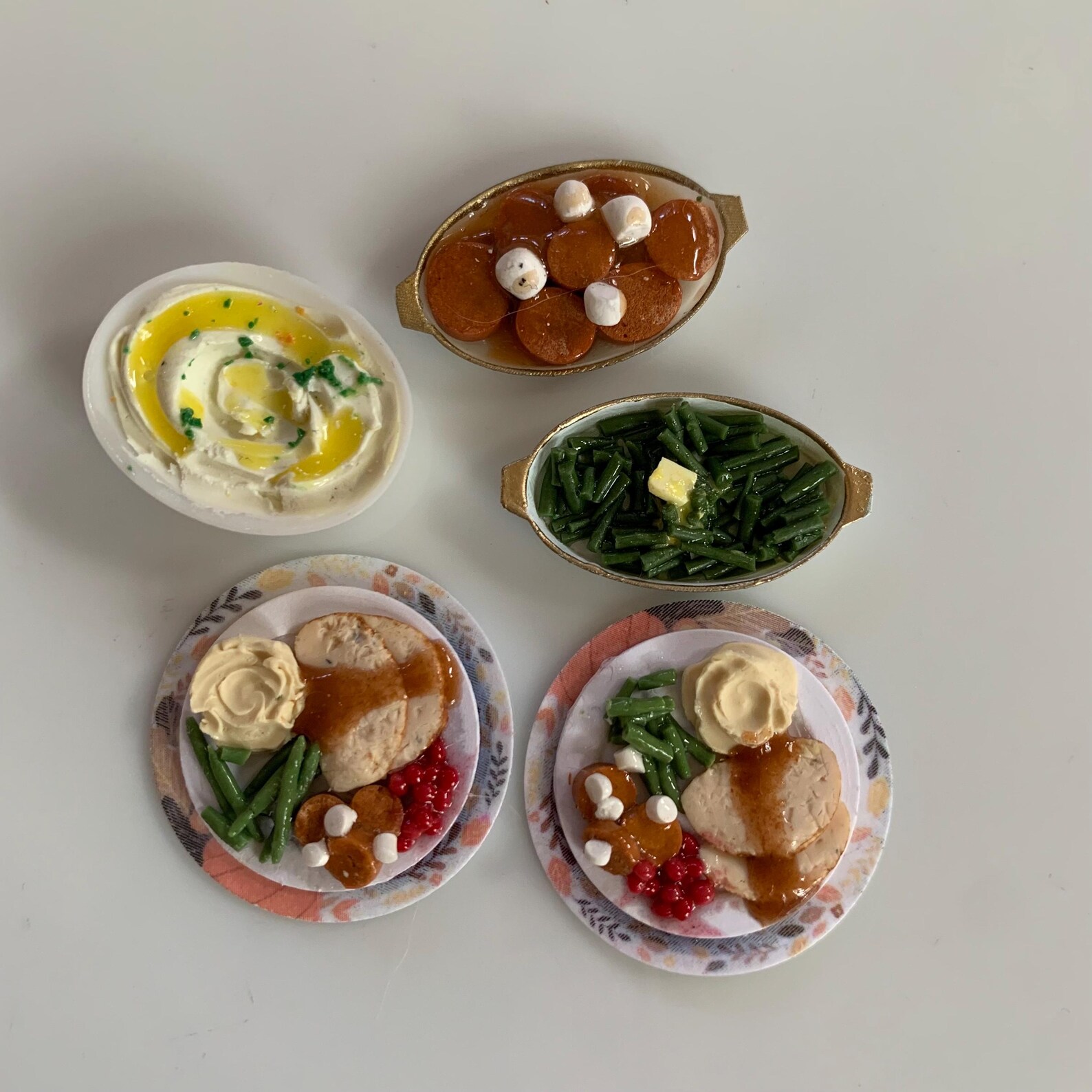 Complete Turkey Dinner Set - Etsy
