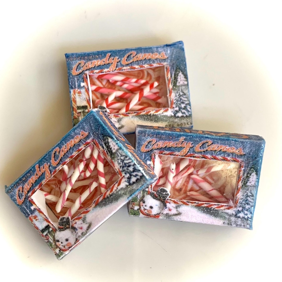 Candy Cane Box - Etsy