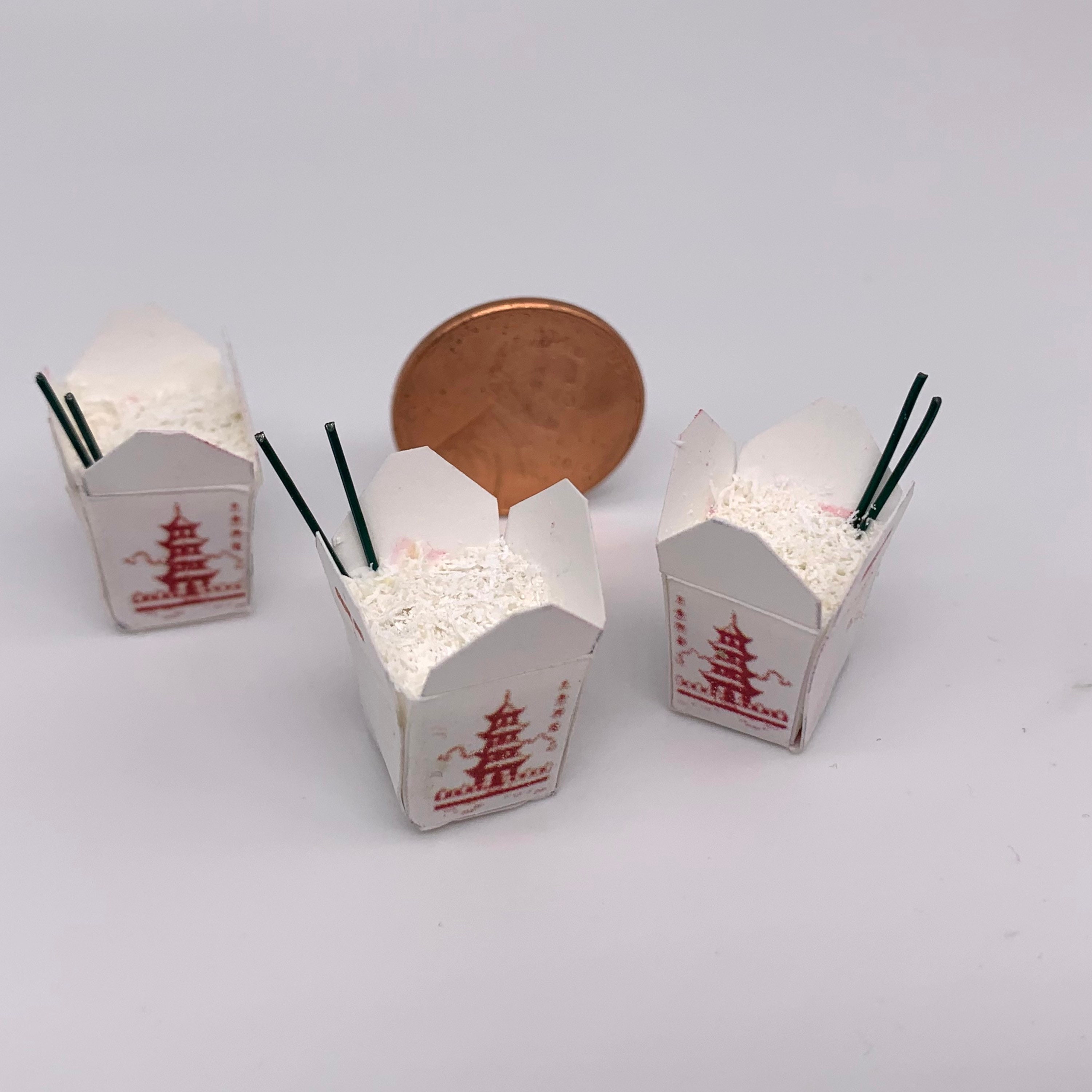 Chinese take-out set | Etsy