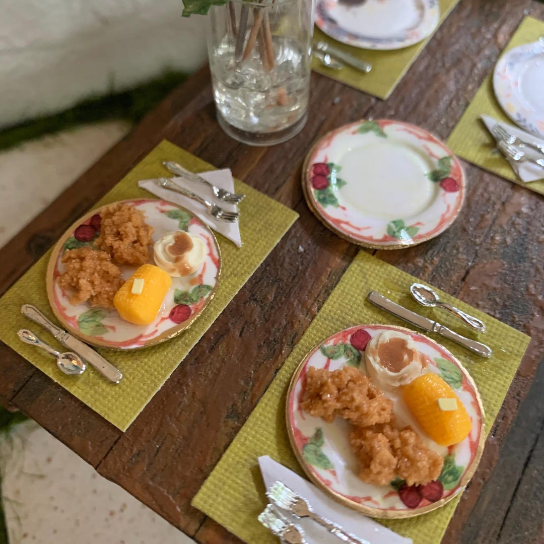 Blake’s Fried Chicken Dinner Set - Etsy