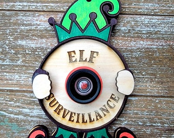 Elf Surveillance | Etsy