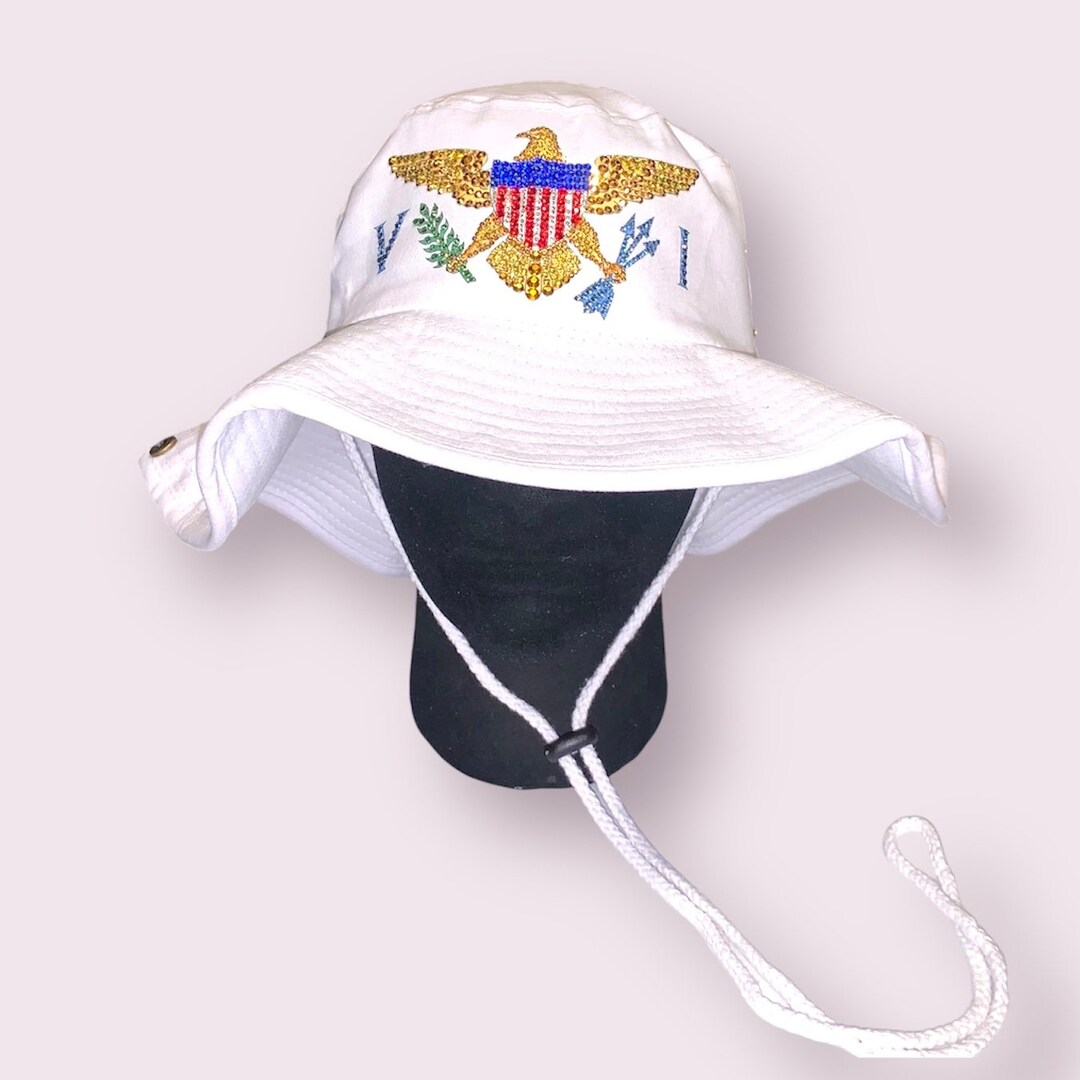US Virgin Islands Sun-hats-for-men and Women With-uv-protection-wide ...