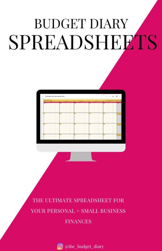 Budget Diary Spreadsheet Personal And Small Business Etsy budget-diary-spreadsheet-personal-and-small-business-etsy