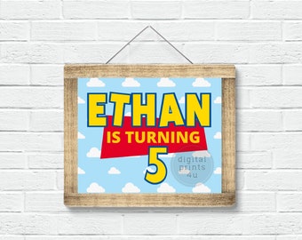 Toy Story Custom Sign - Etsy