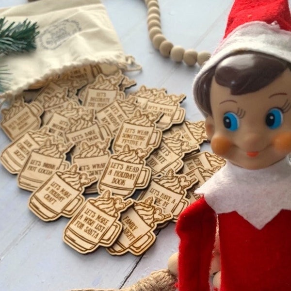 Christmas Activity Tokens - Etsy