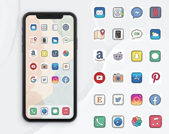 App Icon Covers - Etsy