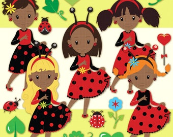 Lady bug clip art | Etsy
