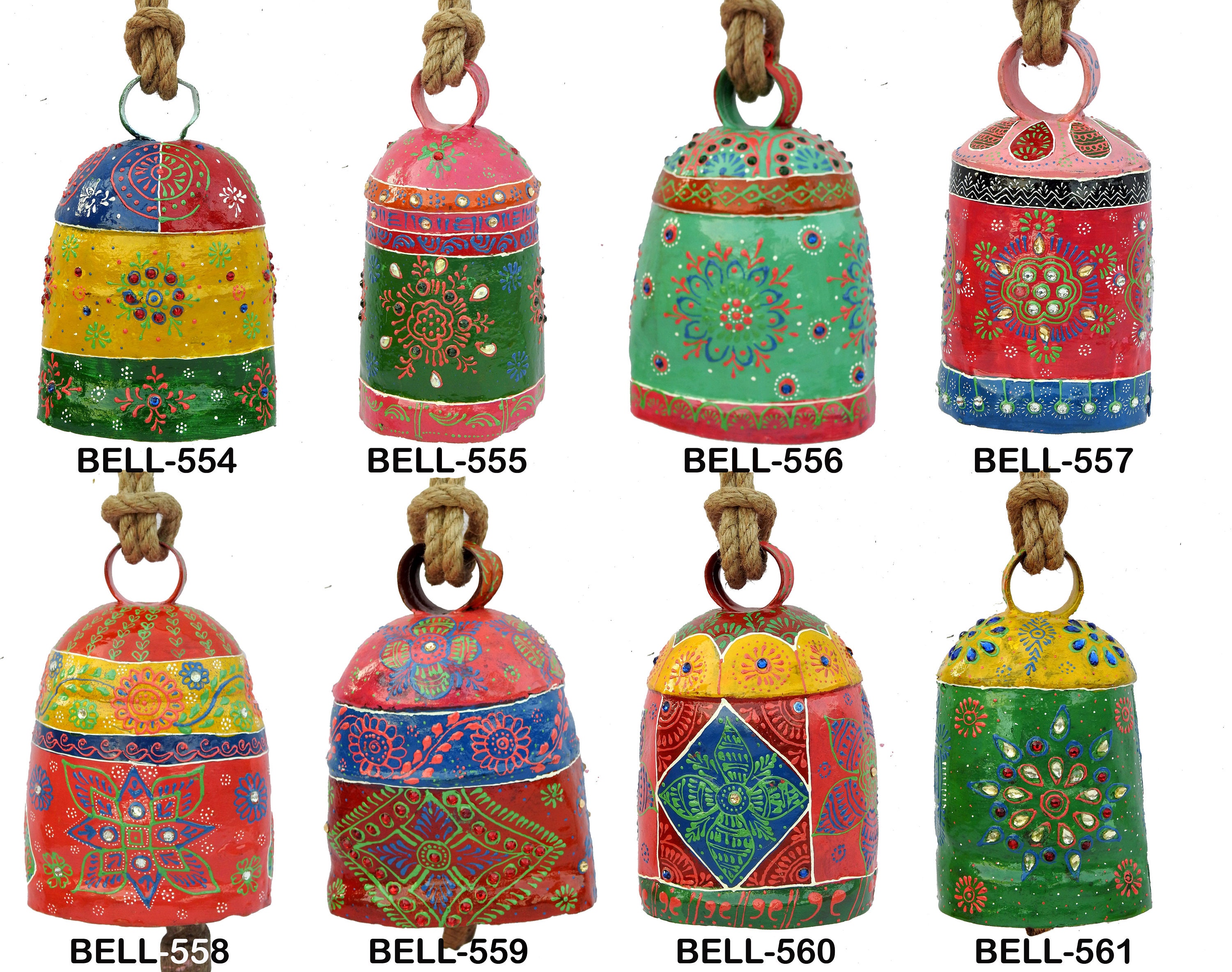 Vintage Swiss Cow Bell Metal Decorative Emboss Hand Painted | Etsy