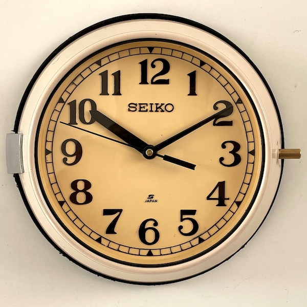 Seiko Maritime Wall Clock - Etsy