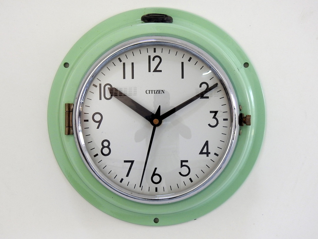 Maritime Citizen Wall Clock Nautical Slave Clock Navigation Ship's ...