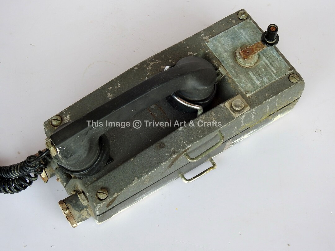Vintage Maritime Wall Mount Telephone Original Salvaged Navigation Ship ...