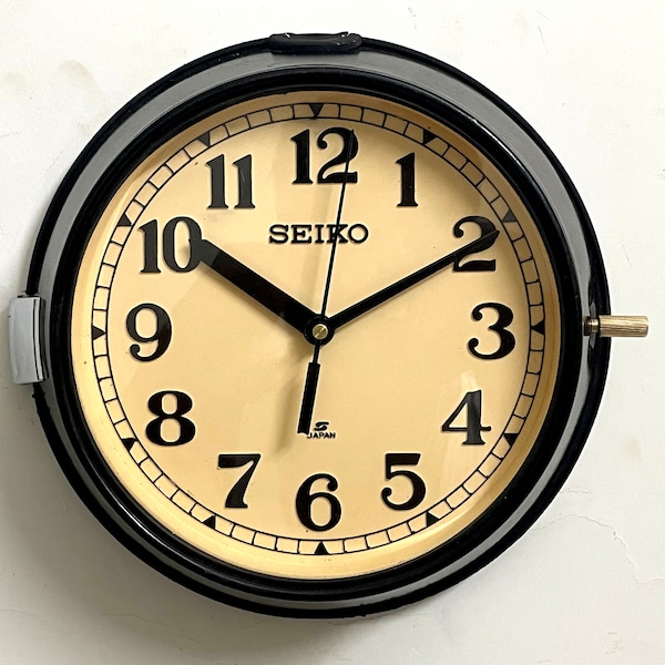 Seiko Ship Clock Vintage - Etsy