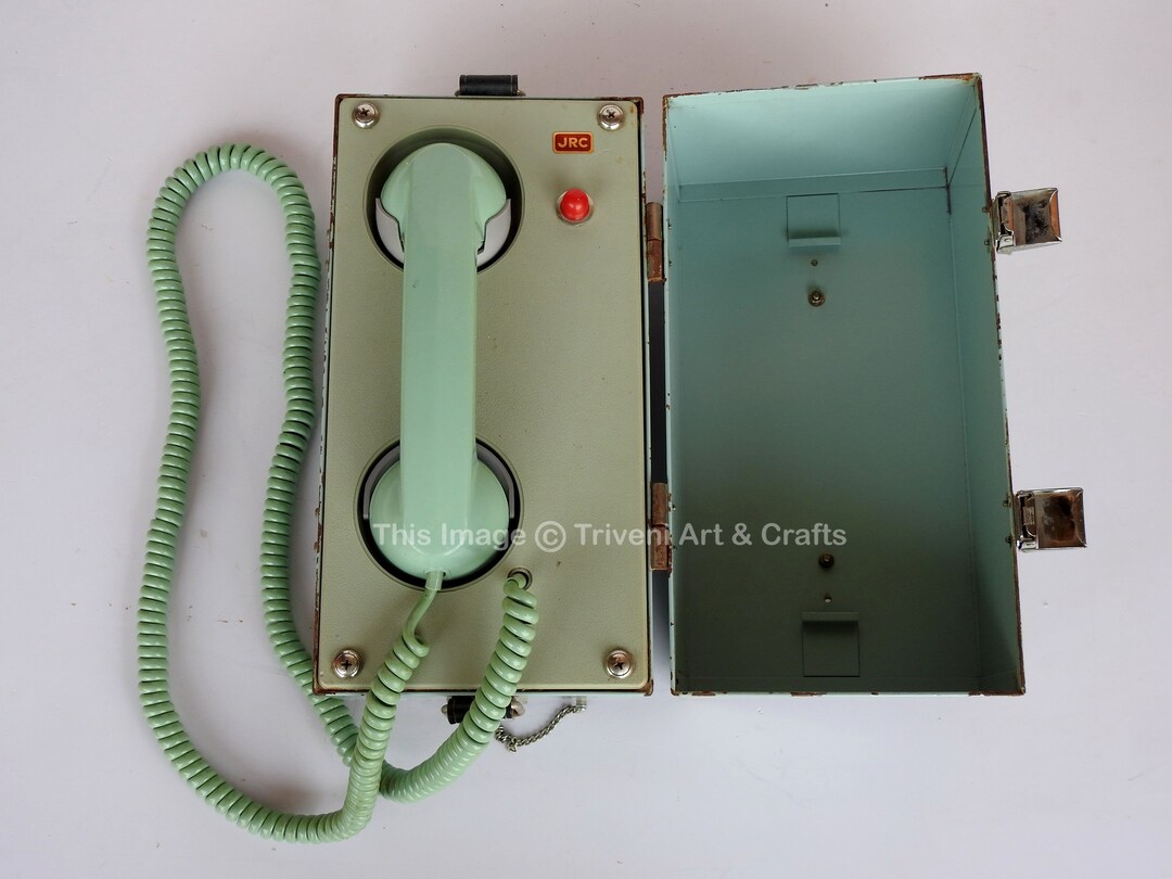 Vintage Maritime Box Telephone: Salvaged Ship's Marine Decor - Etsy