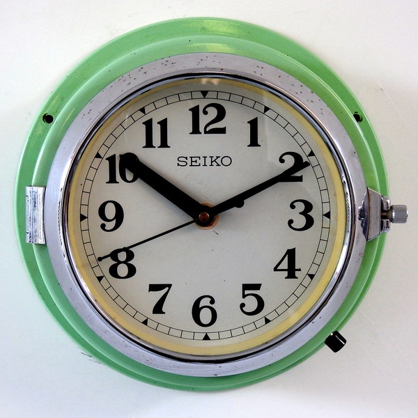 Seiko Maritime Wall Clock - Etsy