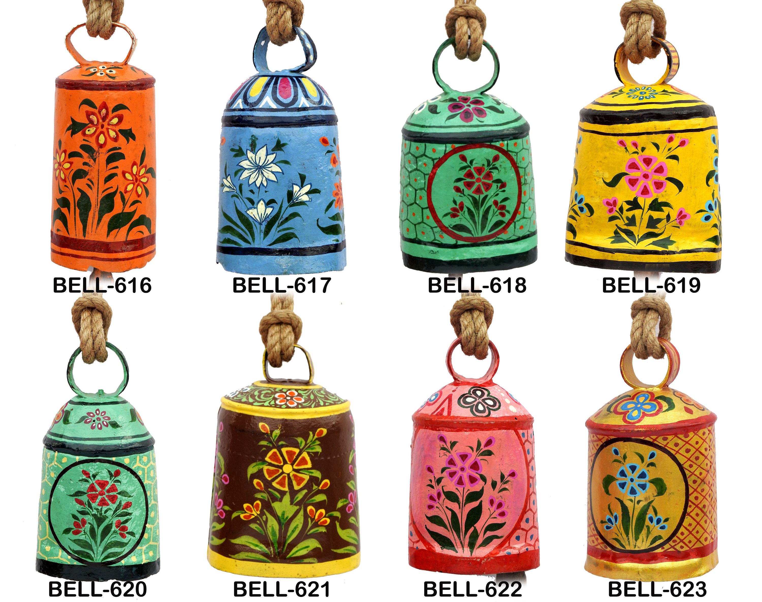 Vintage Swiss Cow Bell Metal Decorative Emboss Hand Painted | Etsy