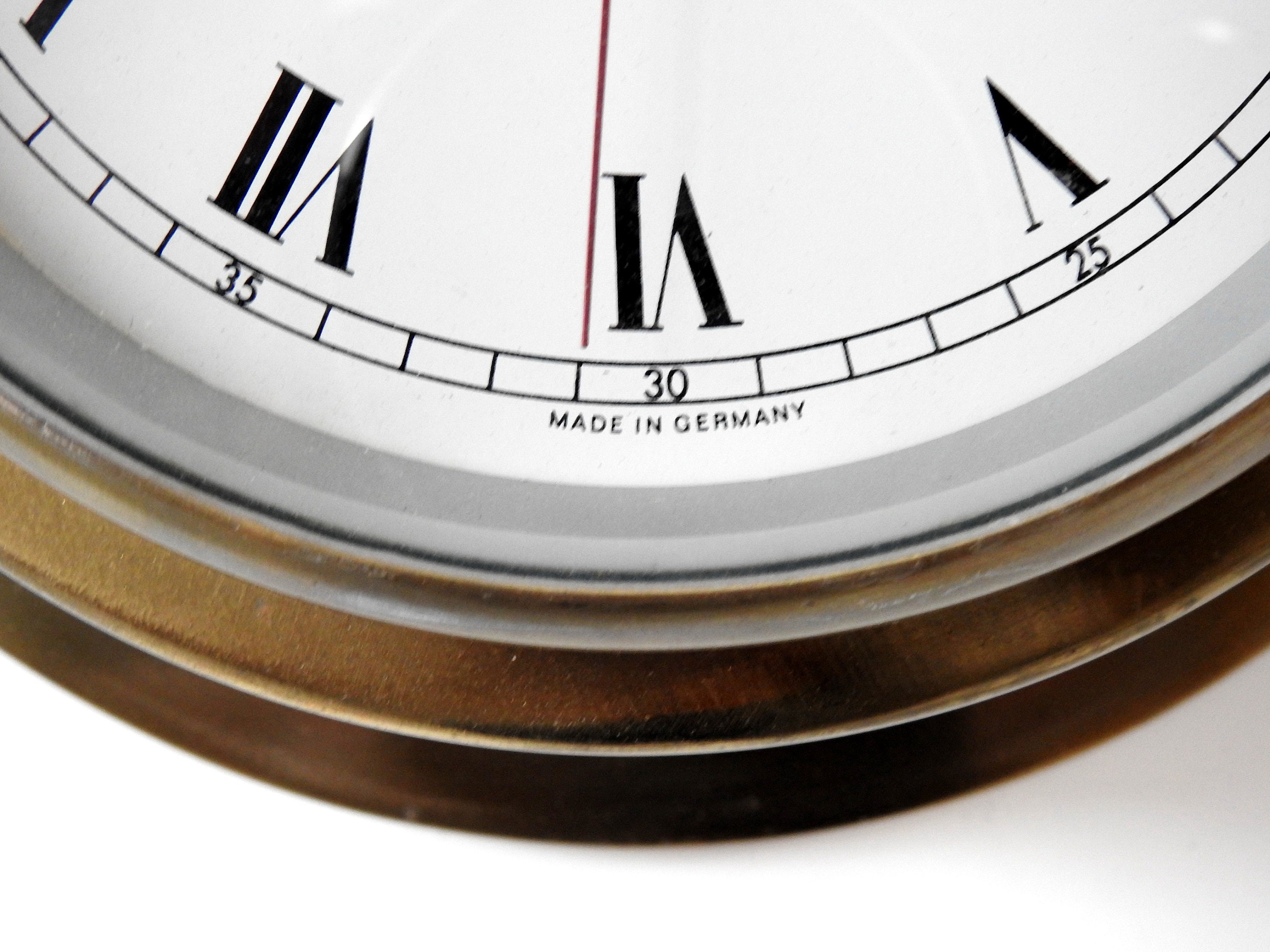 OBSERVER QUARTZ Made in GERMANY Brass Vintage Maritime Slave - Etsy