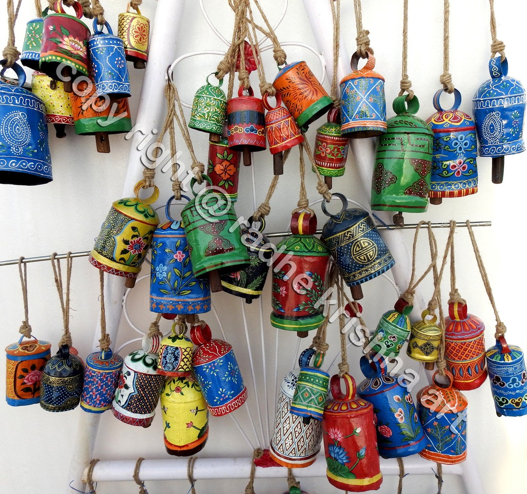 Lot of Piece Antique 1900'S Vintage Metal Cowbell Copper Brass Hand ...