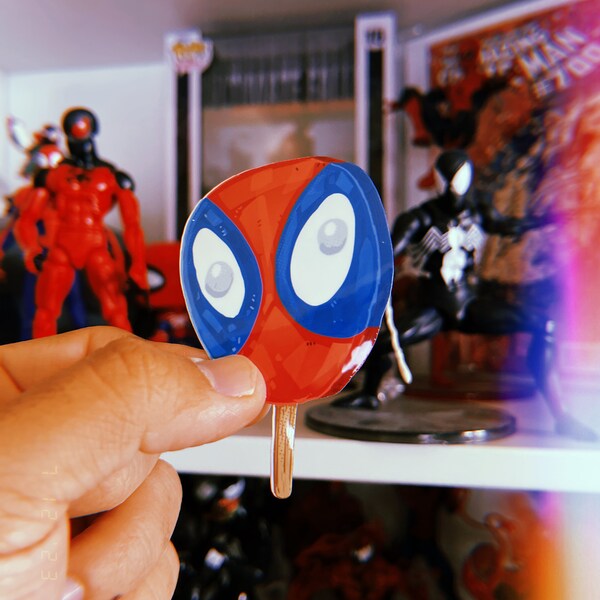 Spider Man Into the Spider Verse Sticker - Etsy