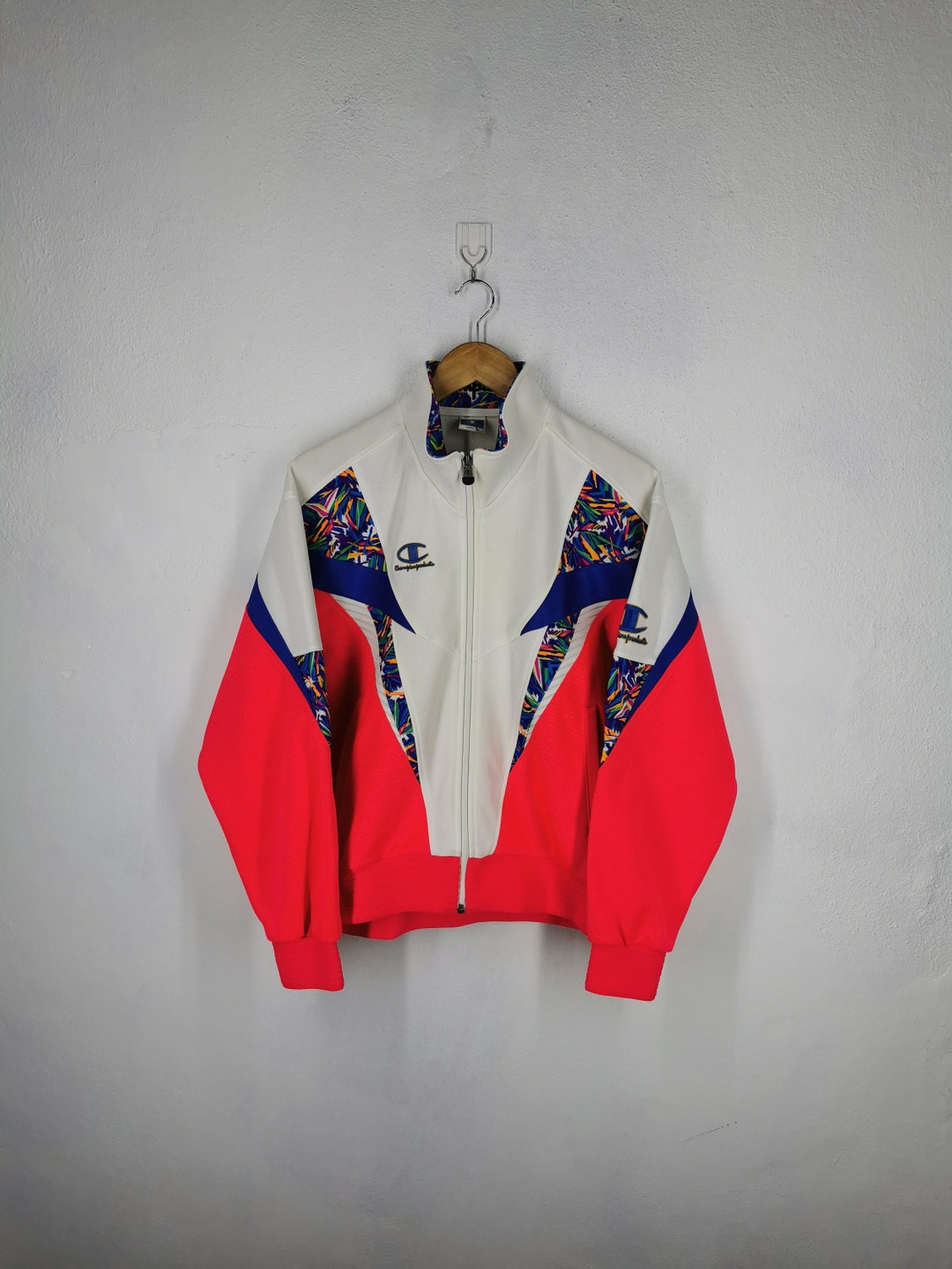 Champion Track Top Champion Jacket Vintage 90's Champion - Etsy