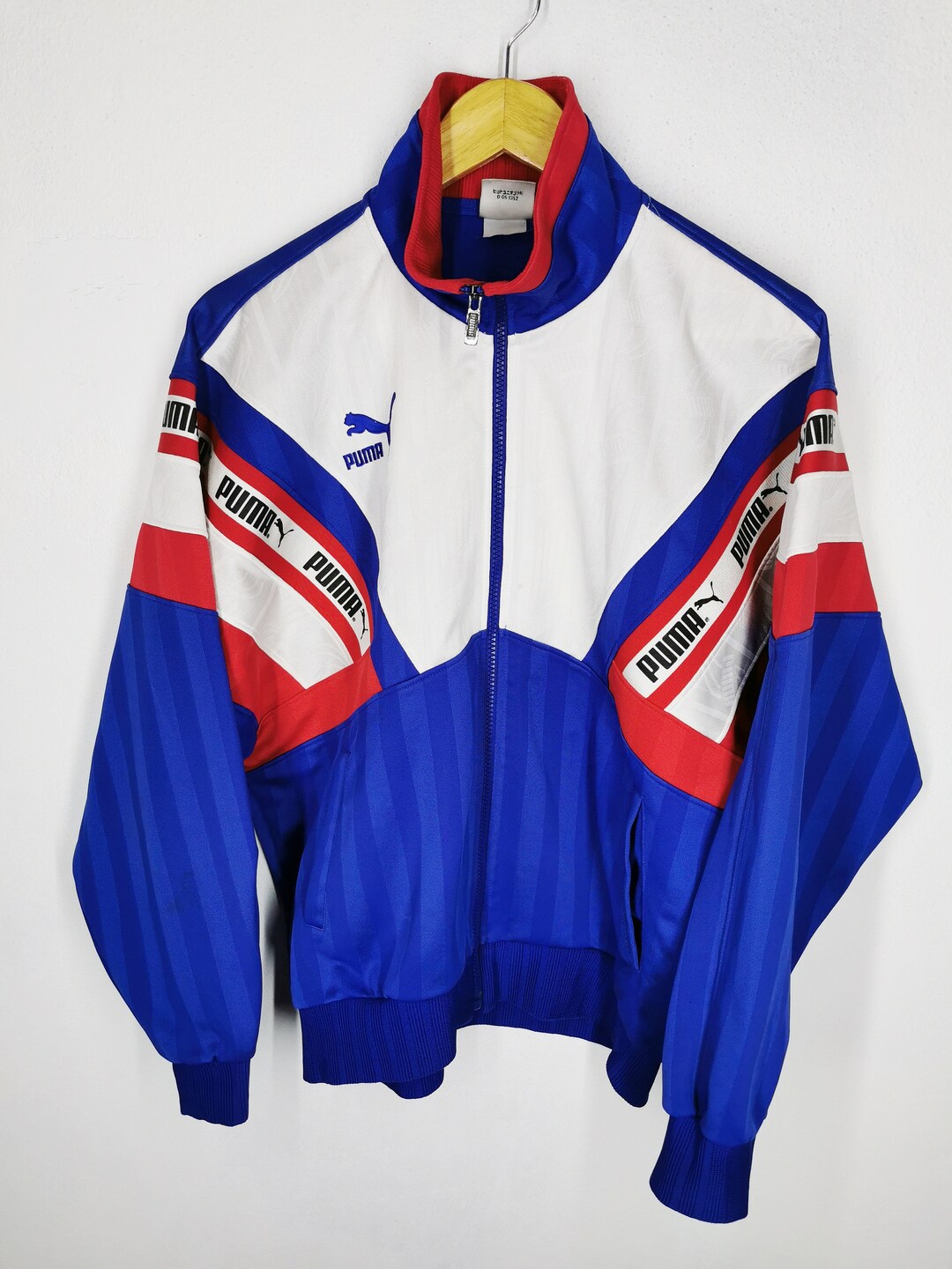 Puma Track Top Puma Jacket Vintage 90's Puma Colorblock - Etsy