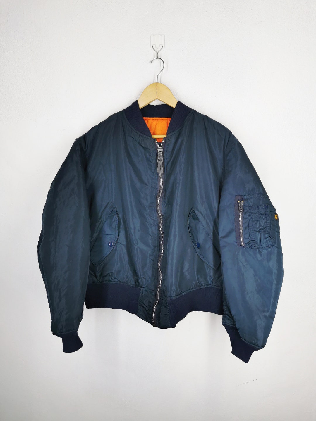 Alpha Industries Jacket Alpha Industries Bomber Jacket Vintage Alpha ...